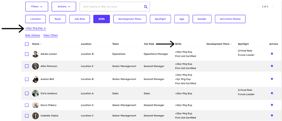 User Guide: Using Filters in the People & Skills Finder – Prosper