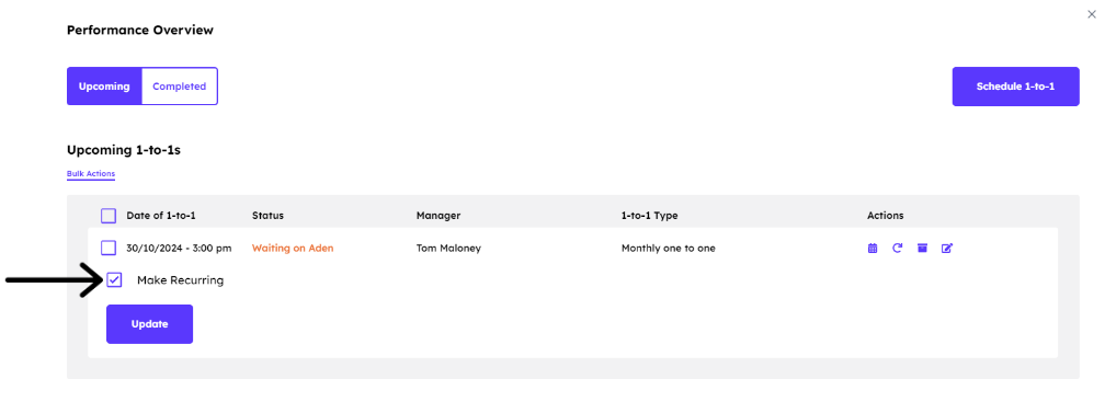 User Guide: Editing Recurring Frequency, Archiving, and Deleting Reviews – Prosper