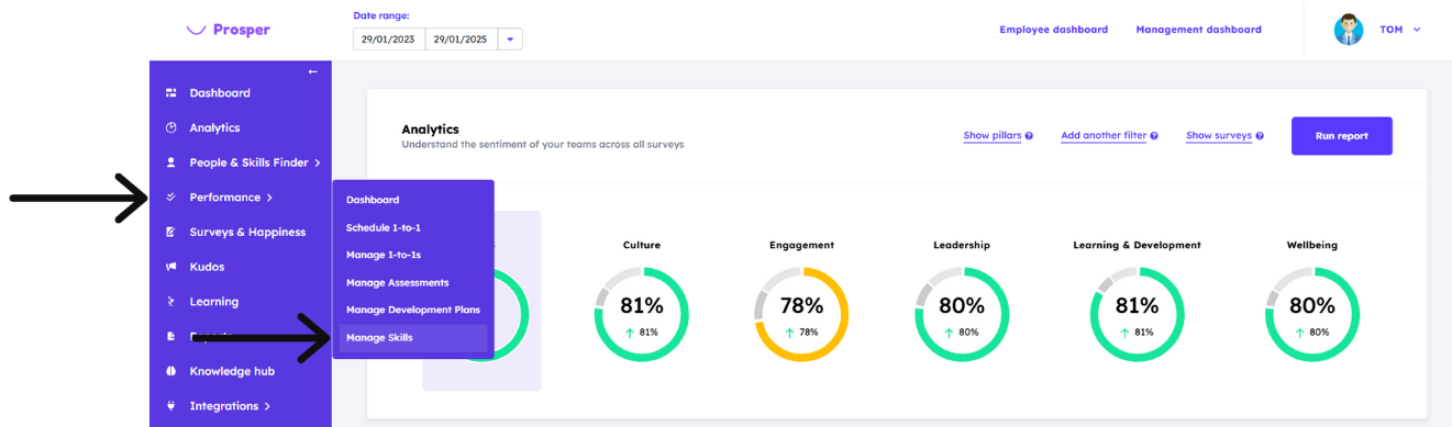 User Guide: Skills Mapping - Managing Skills in Performance – Prosper