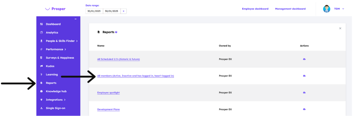 User Guide: Reporting – Prosper