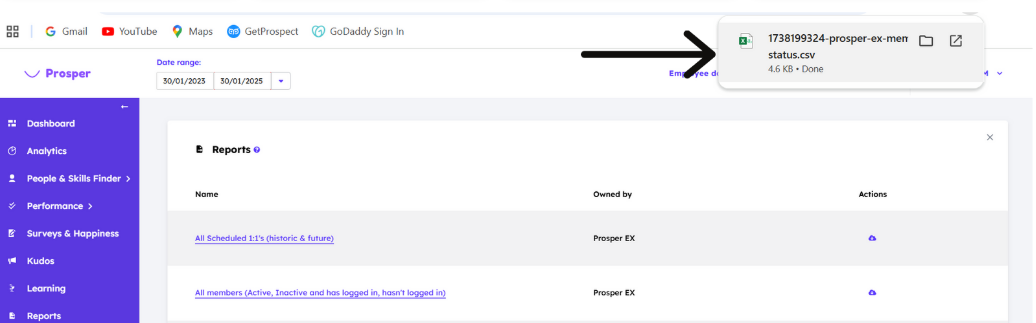 User Guide: Reporting – Prosper